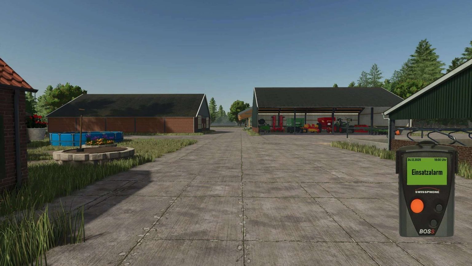 LS 25 Fire alarm v1.0.0.0 - Farming Simulator 2025 mod, LS 2025 mod ...