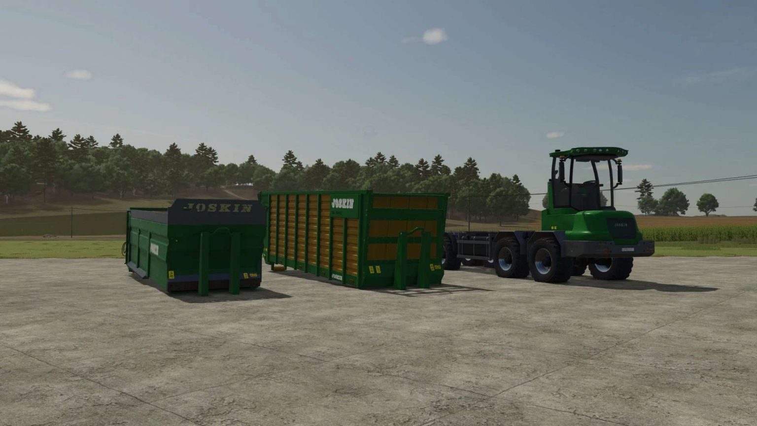 LS 25 Joskin Cargo Track HKL Pack v1.0.0.0 - Farming Simulator 2025 mod ...