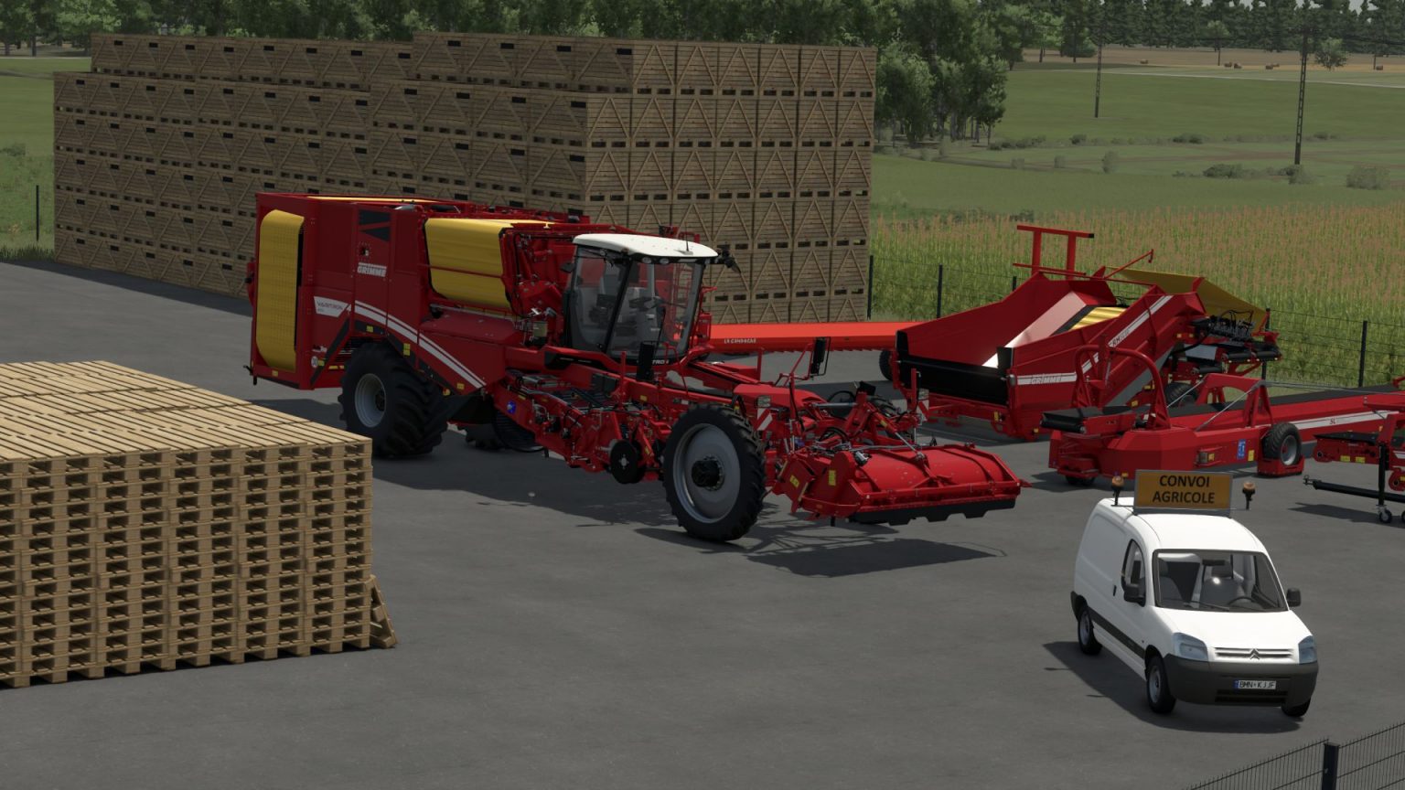 LS 25 Placeable Palox wooden pallet box V1.0.0.0 - Farming Simulator ...