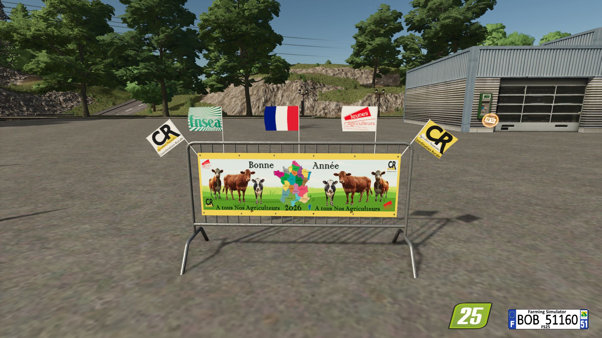 LS 25 Signaling bar V1.0.0.4 - Farming Simulator 2025 mod, LS 2025 mod ...