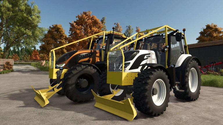 LS 25 Valtra forestry tractor pack v1.0.0.0 - Farming Simulator 2025 ...