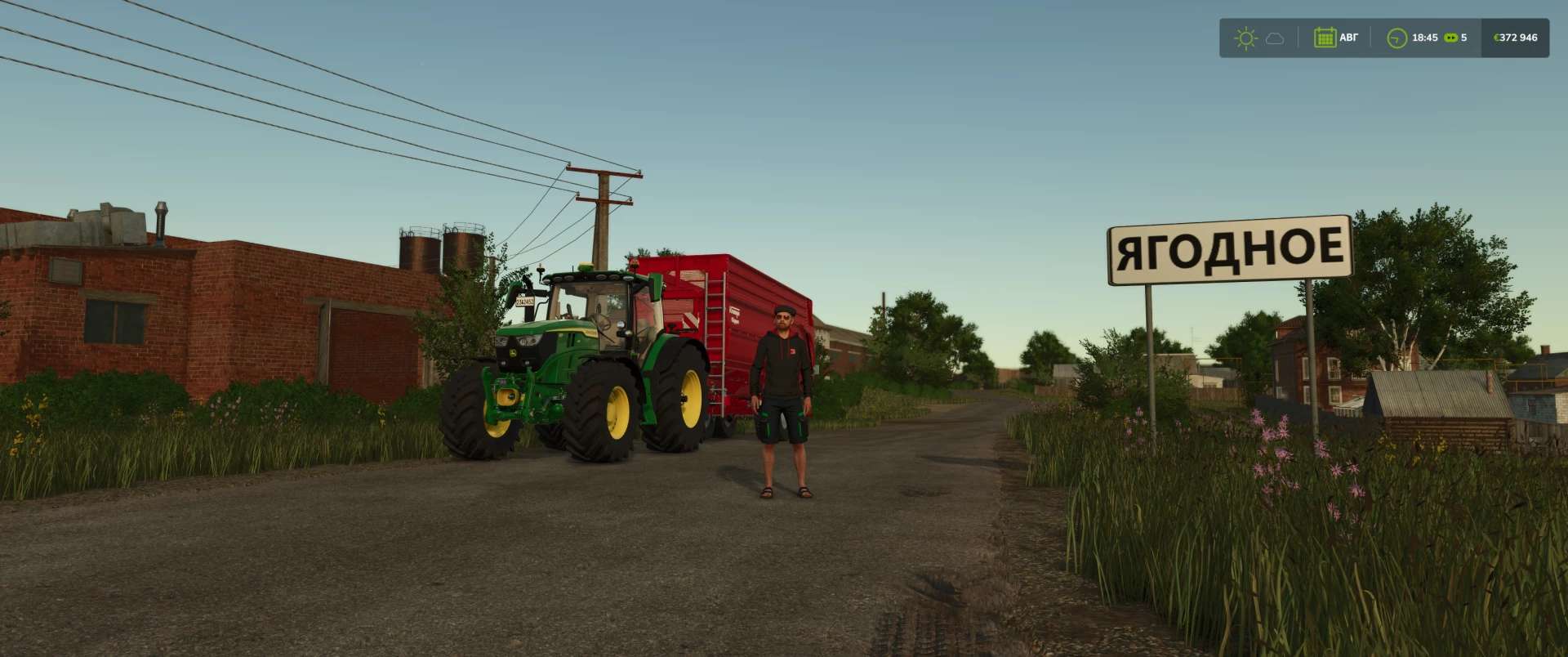 LS 25 Yagodnoye Village version v1.0.0.0 - Farming Simulator 2025 mod ...