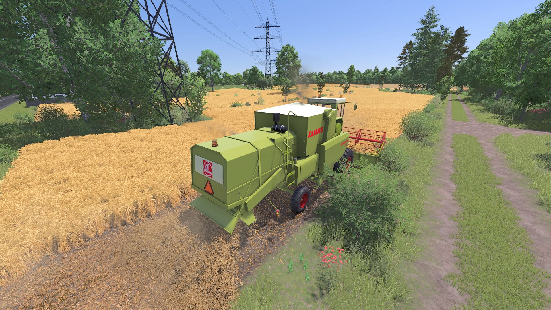 LS 25 Claas Dominator 105 v1.0.0.0 - Farming Simulator 2025 mod, LS ...