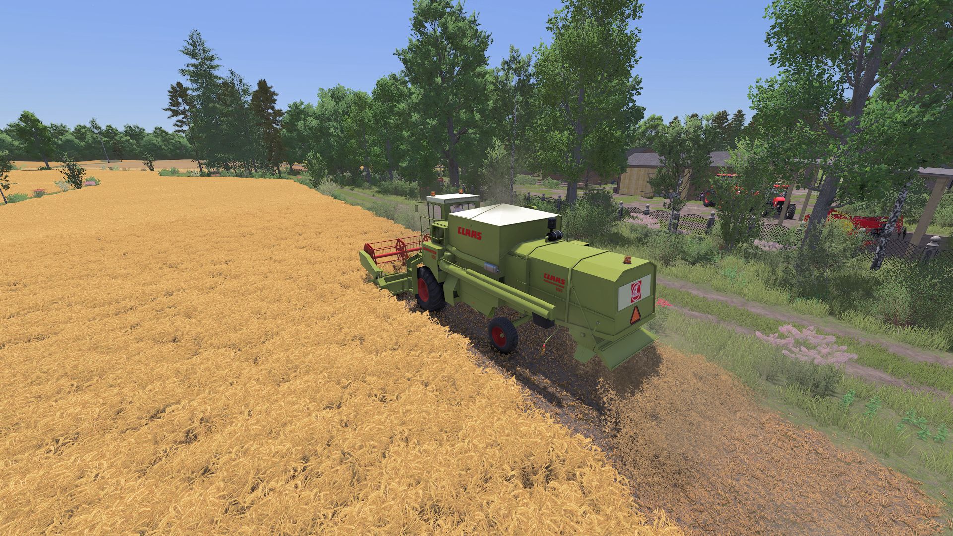 LS 25 Claas Dominator 105 v1.0.0.0 - Farming Simulator 2025 mod, LS ...