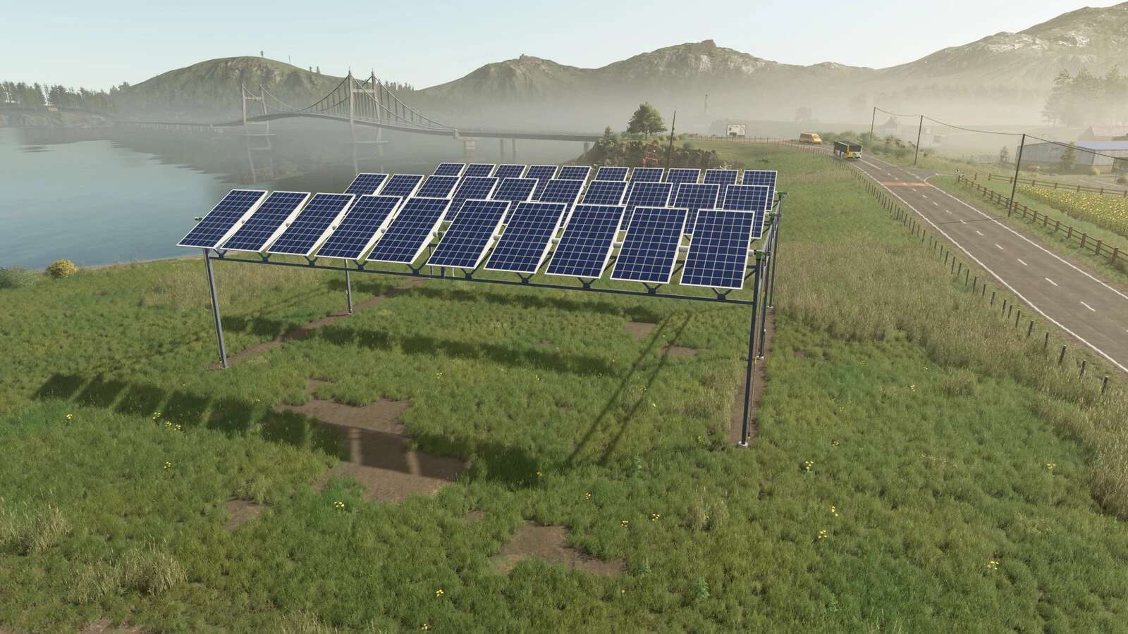 LS 25 Elevated Solar Panel v1.0.0.0 - Farming Simulator 2025 mod, LS ...