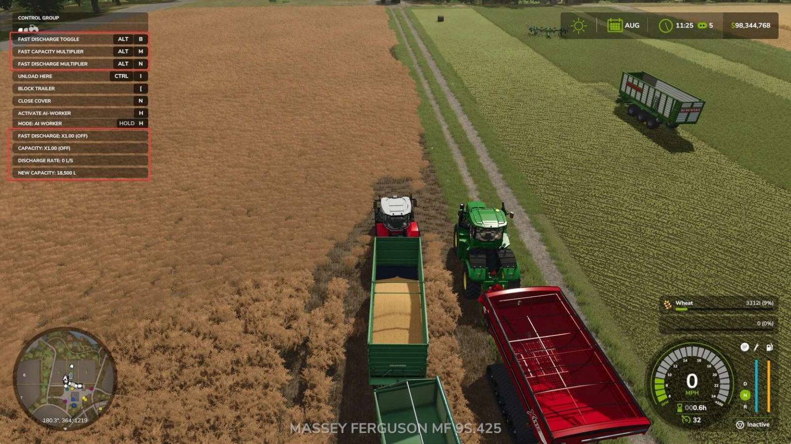 LS 25 Fast Discharge And Capacity Boost v1.0.0.0 - Farming Simulator ...