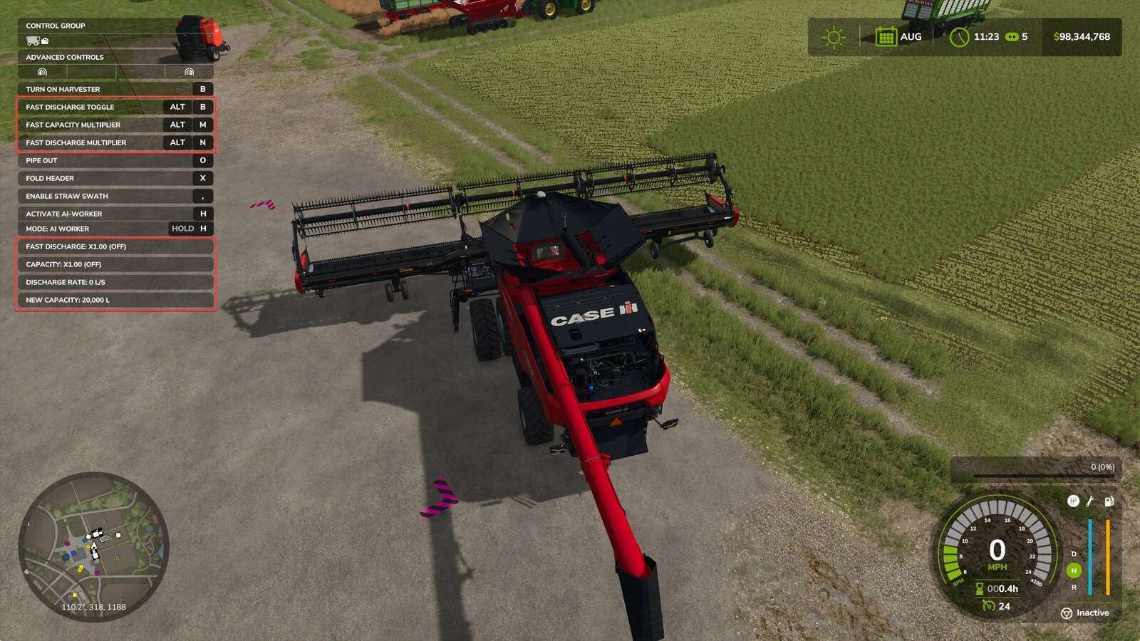 LS 25 Fast Discharge And Capacity Boost v1.0.0.0 - Farming Simulator ...