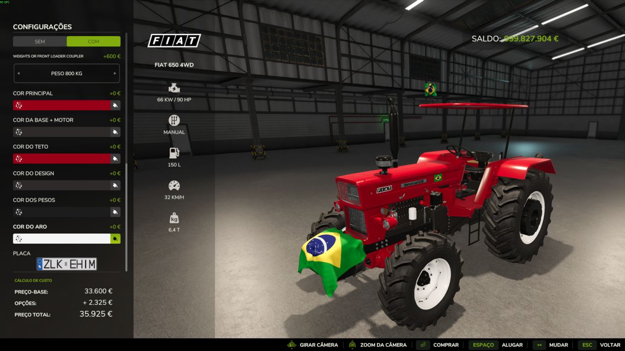 LS 25 Fiat 650 BR V1.0.0.0 - Farming Simulator 2025 mod, LS 2025 mod ...