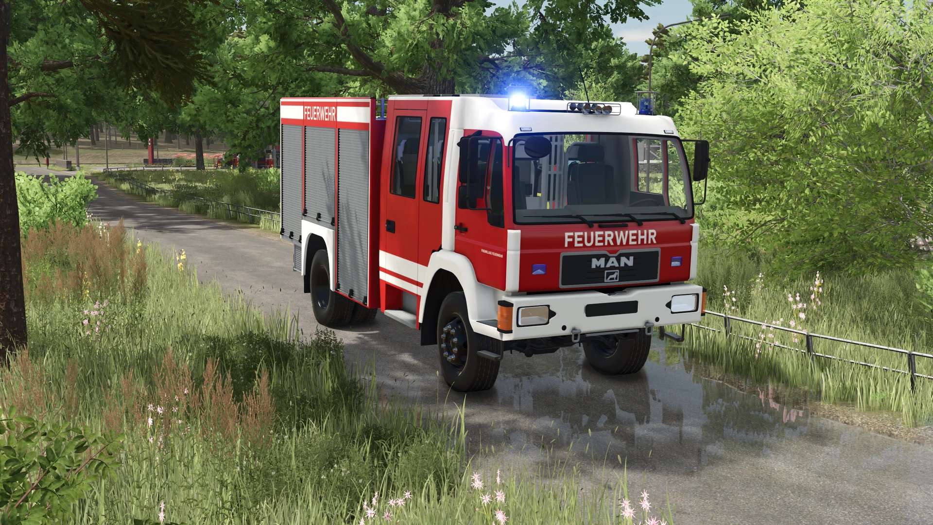 LS 25 MAN L2000 Fire Engine v1.0.0.0 - Farming Simulator 2025 mod, LS ...