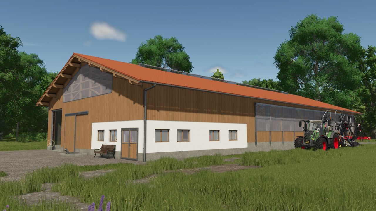 LS 25 Modern Cow Barn V1.1.0.0 - Farming Simulator 2025 mod, LS 2025 ...