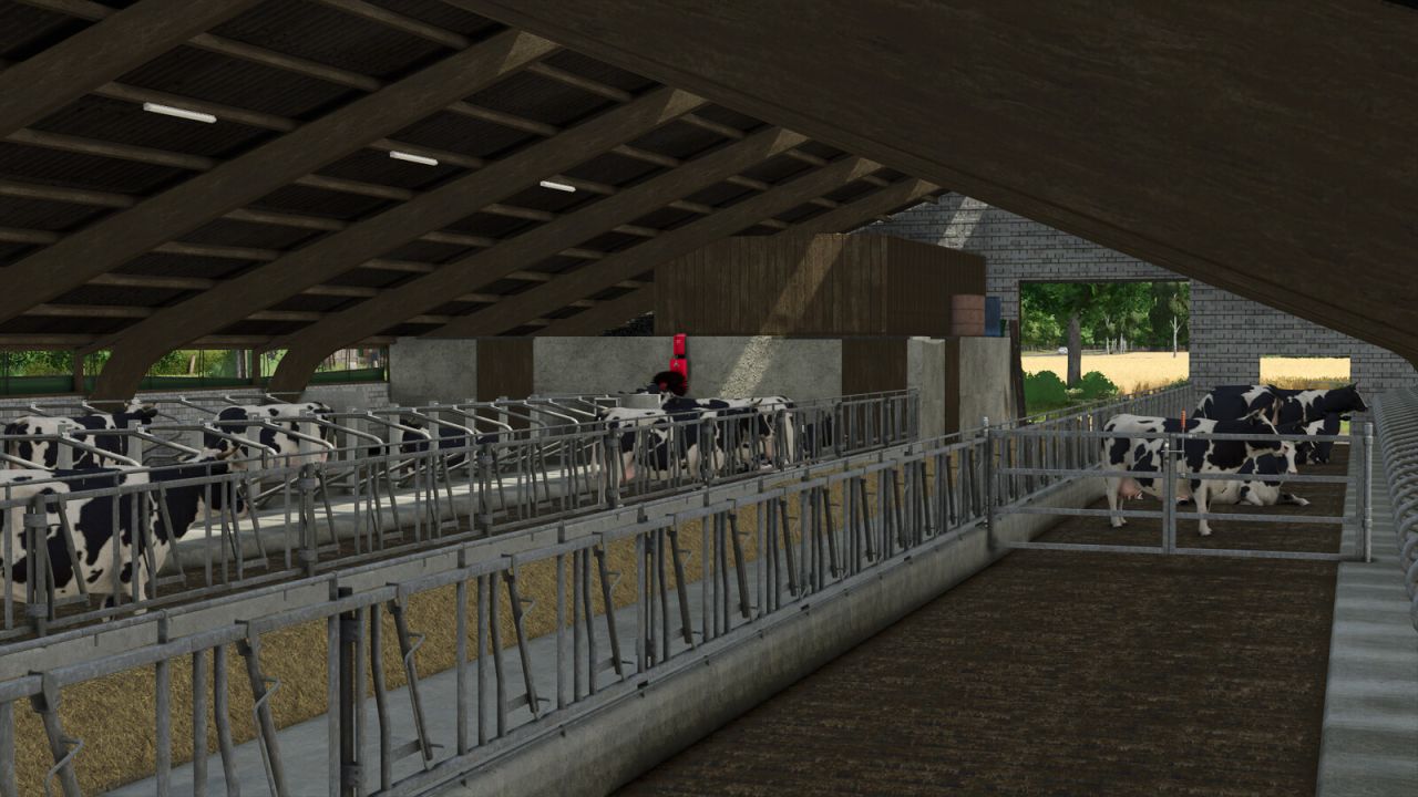 LS 25 Old Cowshed V1.2.0.0 - Farming Simulator 2025 mod, LS 2025 mod ...