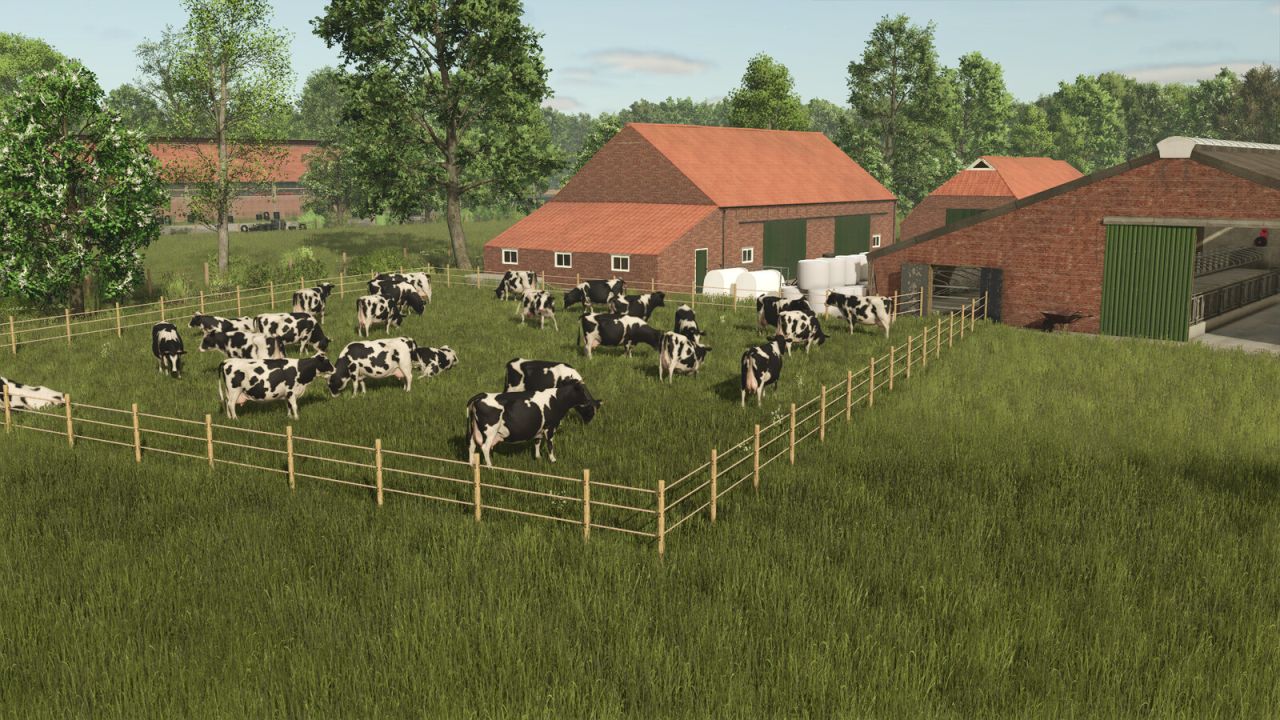 LS 25 Old Cowshed V1.2.0.0 - Farming Simulator 2025 mod, LS 2025 mod ...