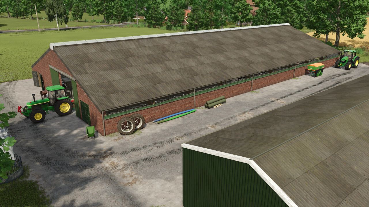 LS 25 Old Cowshed V1.2.0.0 - Farming Simulator 2025 mod, LS 2025 mod ...