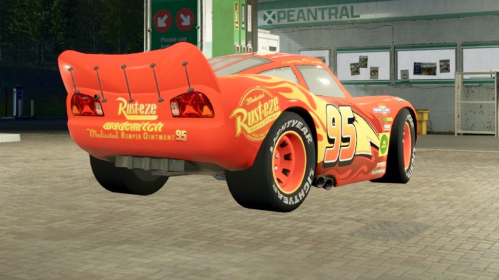 LS 25 Lightning McQueen v1.0.0.0 - Farming Simulator 2025 mod, LS 2025 ...