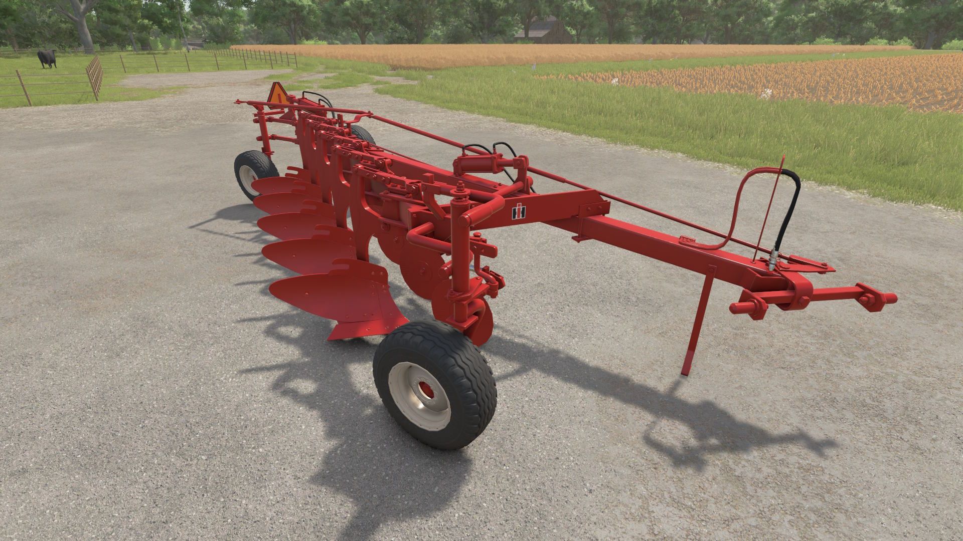 LS 25 Case IH 720 (5 Bottom Plow) V1.0.0.0 - Farming Simulator 2025 mod ...