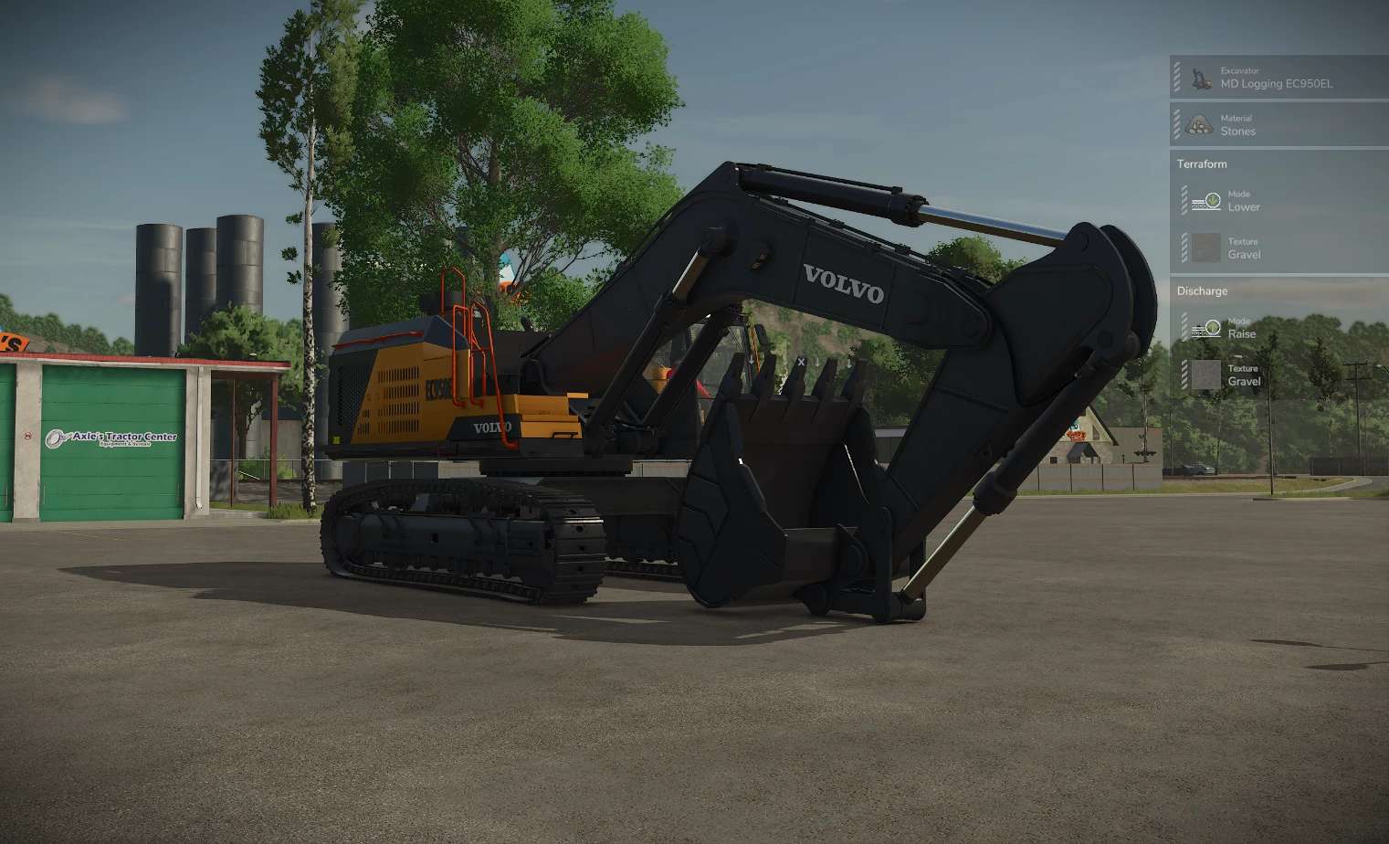 LS 25 Volvo EC950EL Terrafarm ready v1.0.0.0 - Farming Simulator 2025 ...